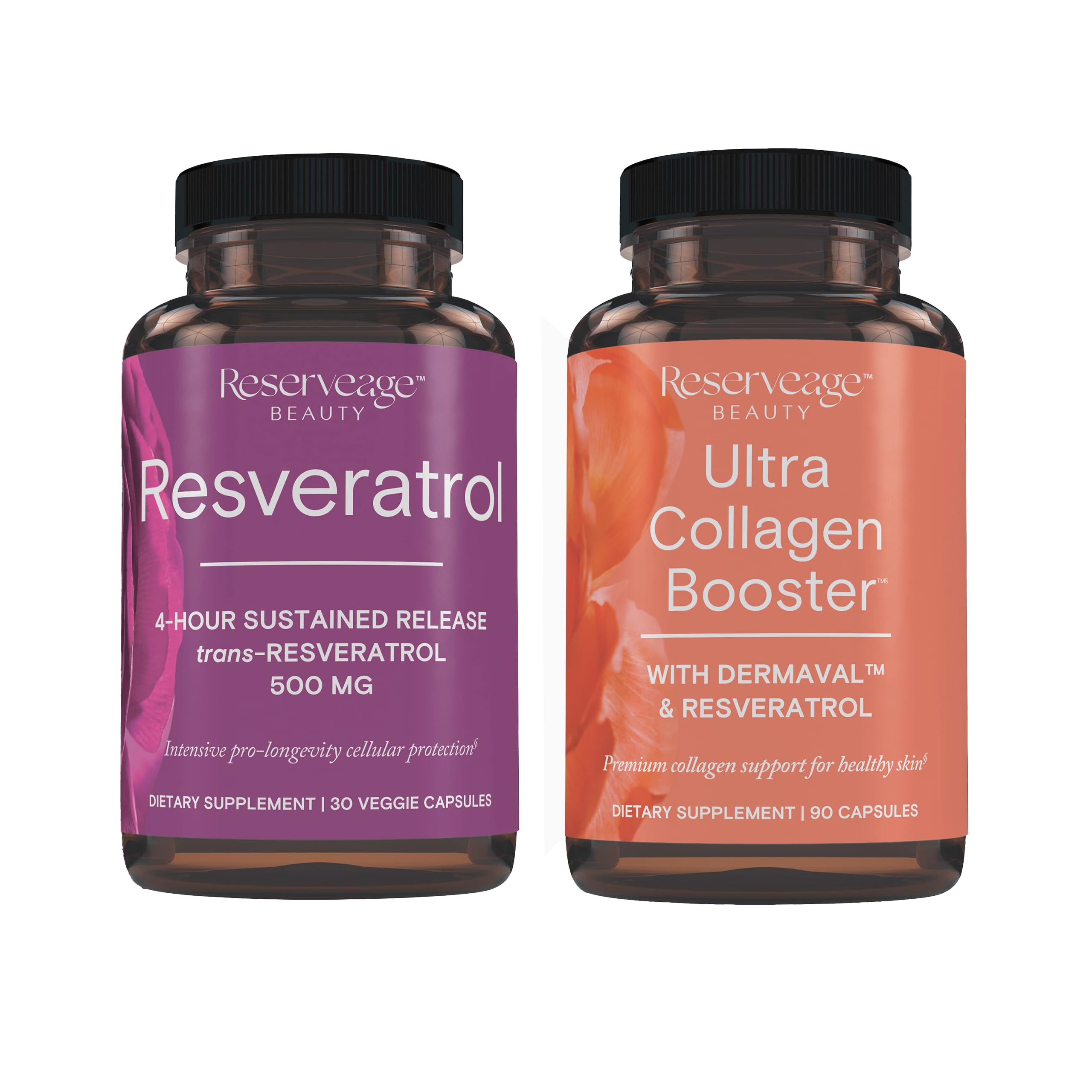 Amazon.com: Reserveage Beauty, Resveratrol 500 mg, Antioxidant ...