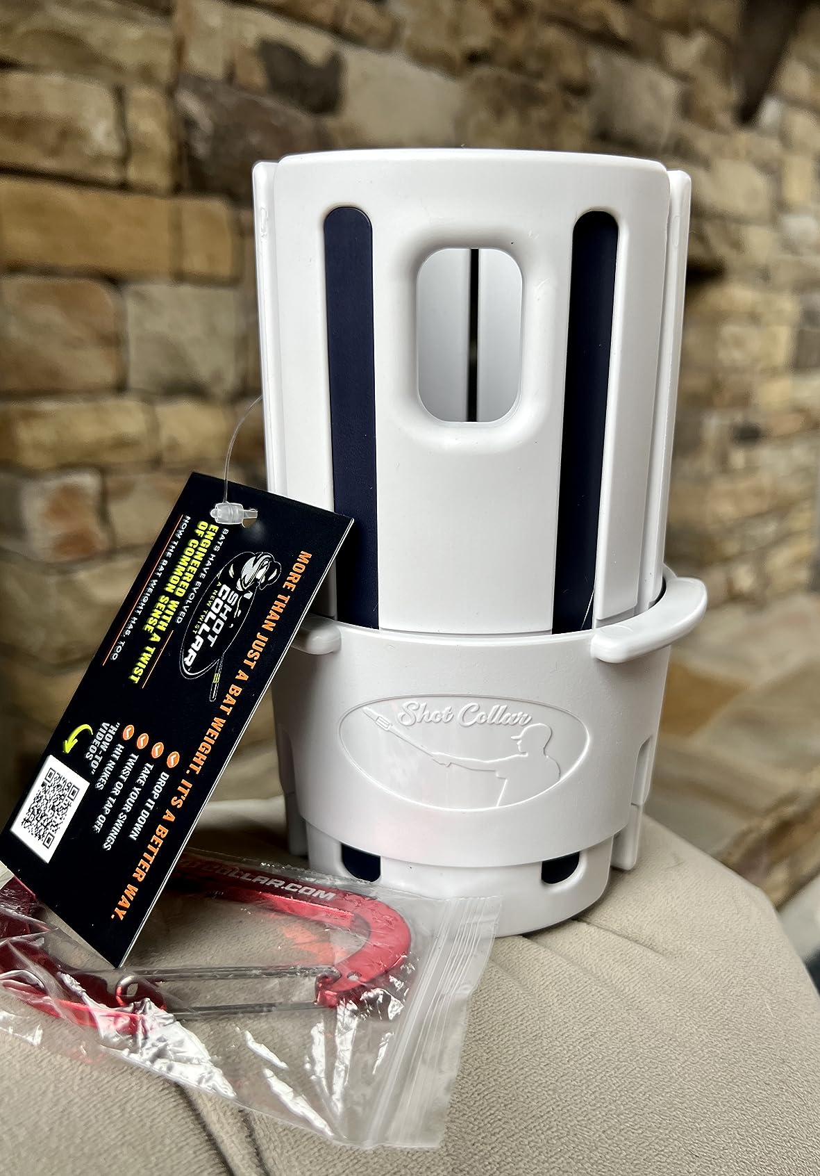 Amazon.com : Shot Collar Bat Weight 16 to 24 oz | Easy On/Easy Off ...