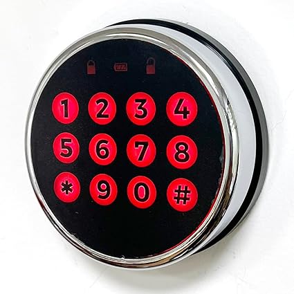 Amazon.com: YOSEC Fireproof gun safe lock replacement with solenoid key ...