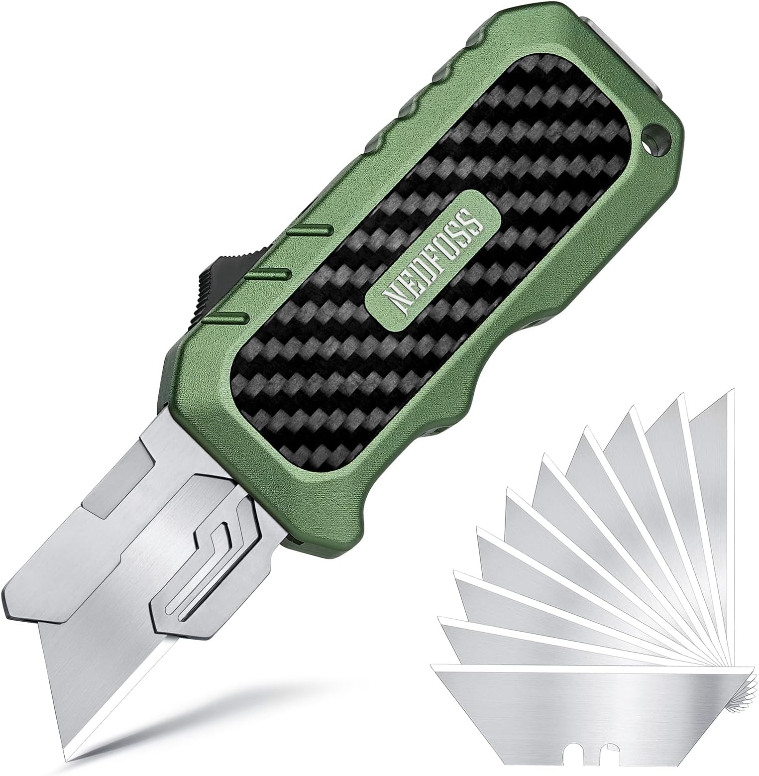 OTF Box Cutter Automatic Utility Knife Dual Action Out the Front ...