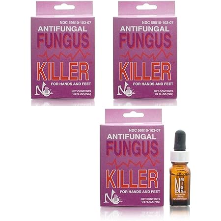 Amazon.com: Fungus Killer 1/4 oz. Bottle Boxed (3-Pack) with Free Nail ...