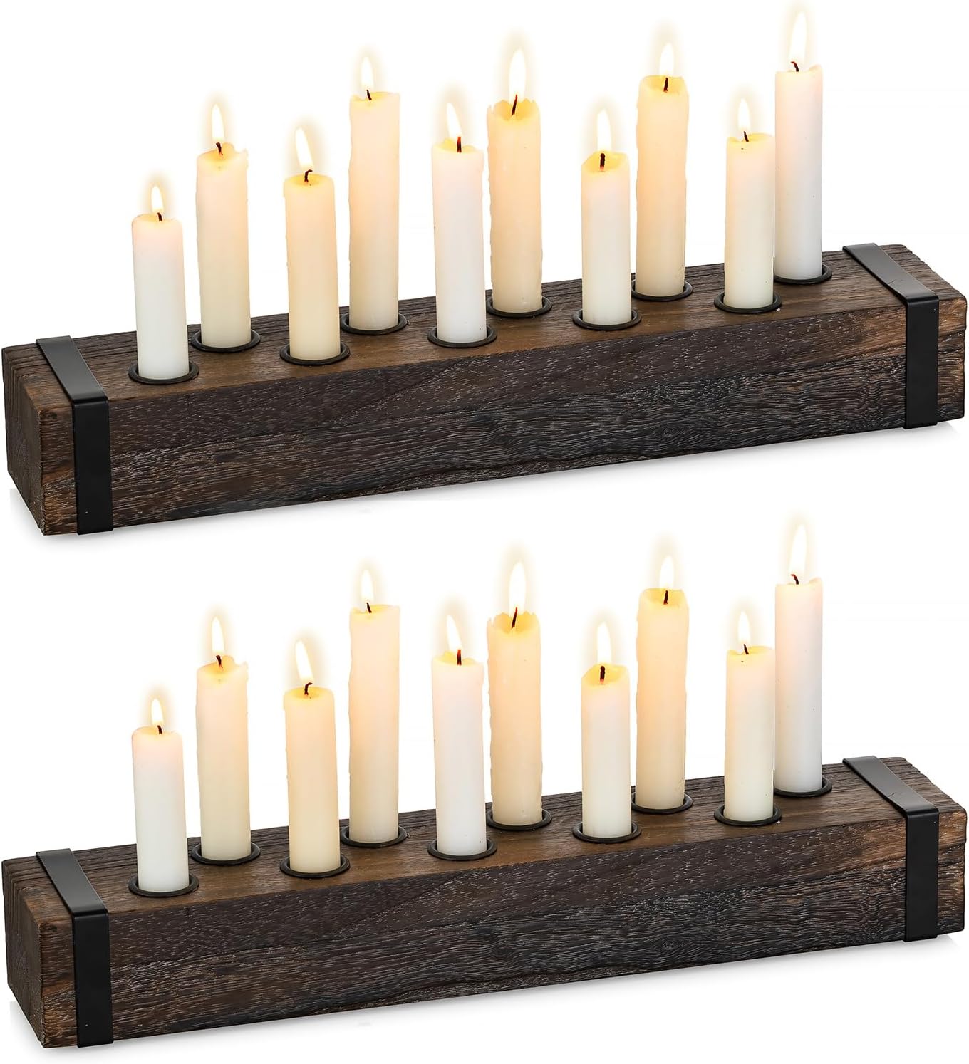 Amazon.com: NUPTIO Candlestick Holder for Table Centerpiece: 16.5 inch ...
