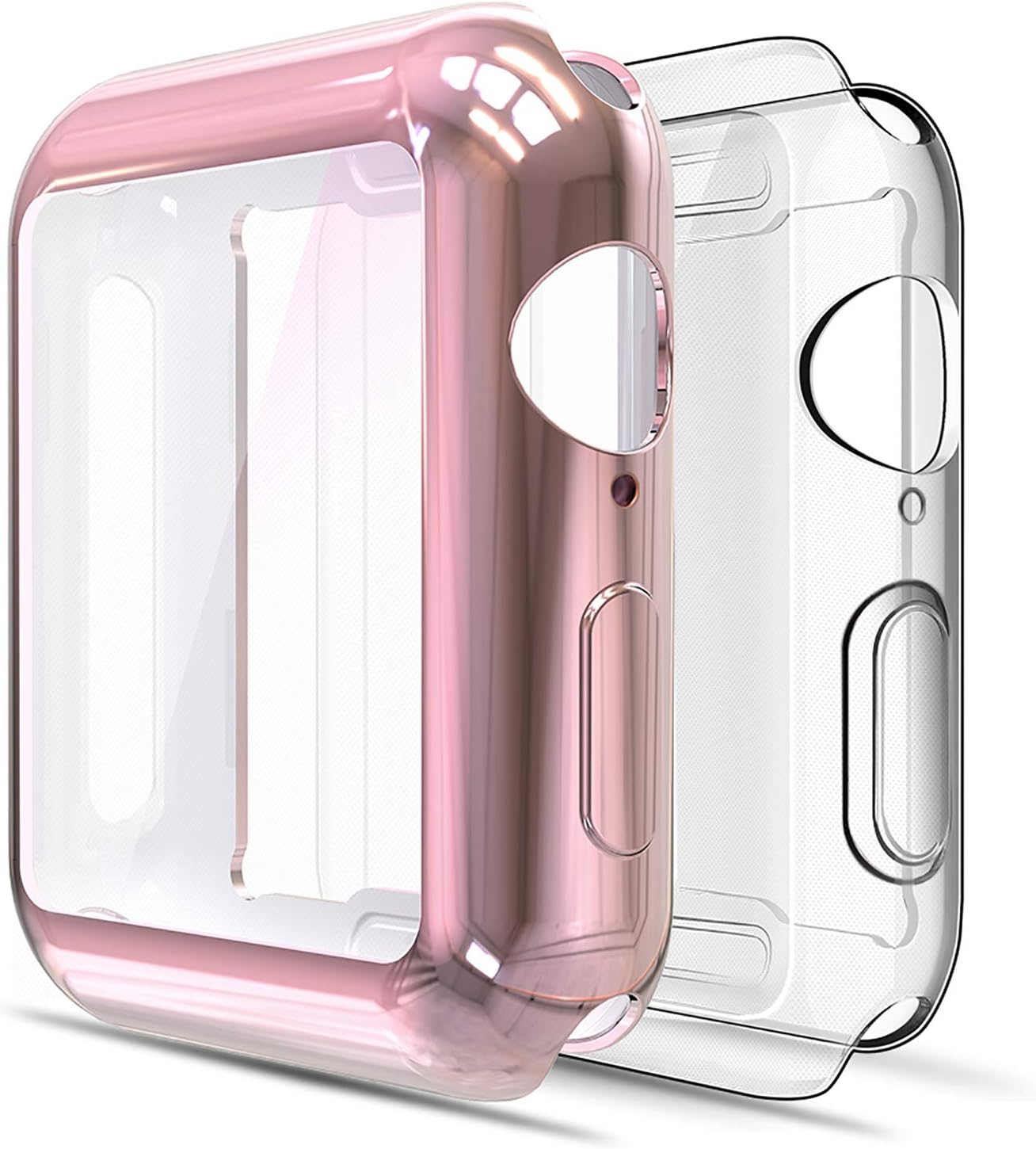 USTIYA 2X Case for Apple Watch Series Se / 6/5 / 4 40mm Case Screen ...