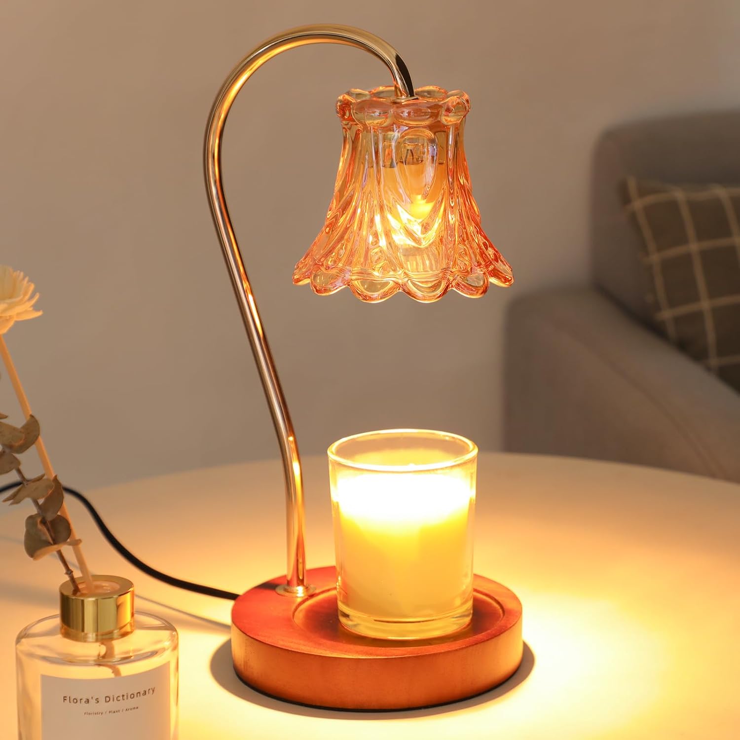 Amazon.com: Candle Warmer Lamp, Electric Candle Lamp with Timmer ...