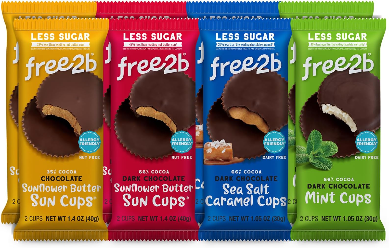 Amazon.com : Milkless Chocolate Minis (2 Pack) | Allergy Friendly ...