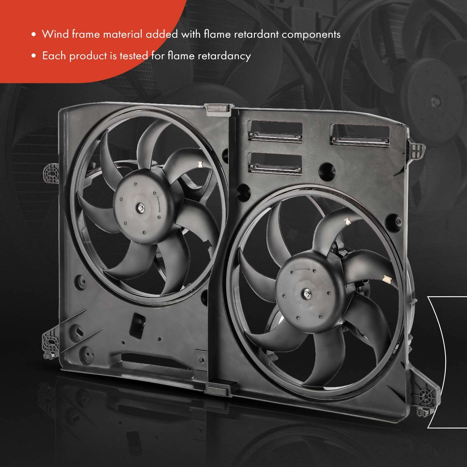 A-Premium Engine Radiator Cooling Fan Assembly Compatible with Select ...