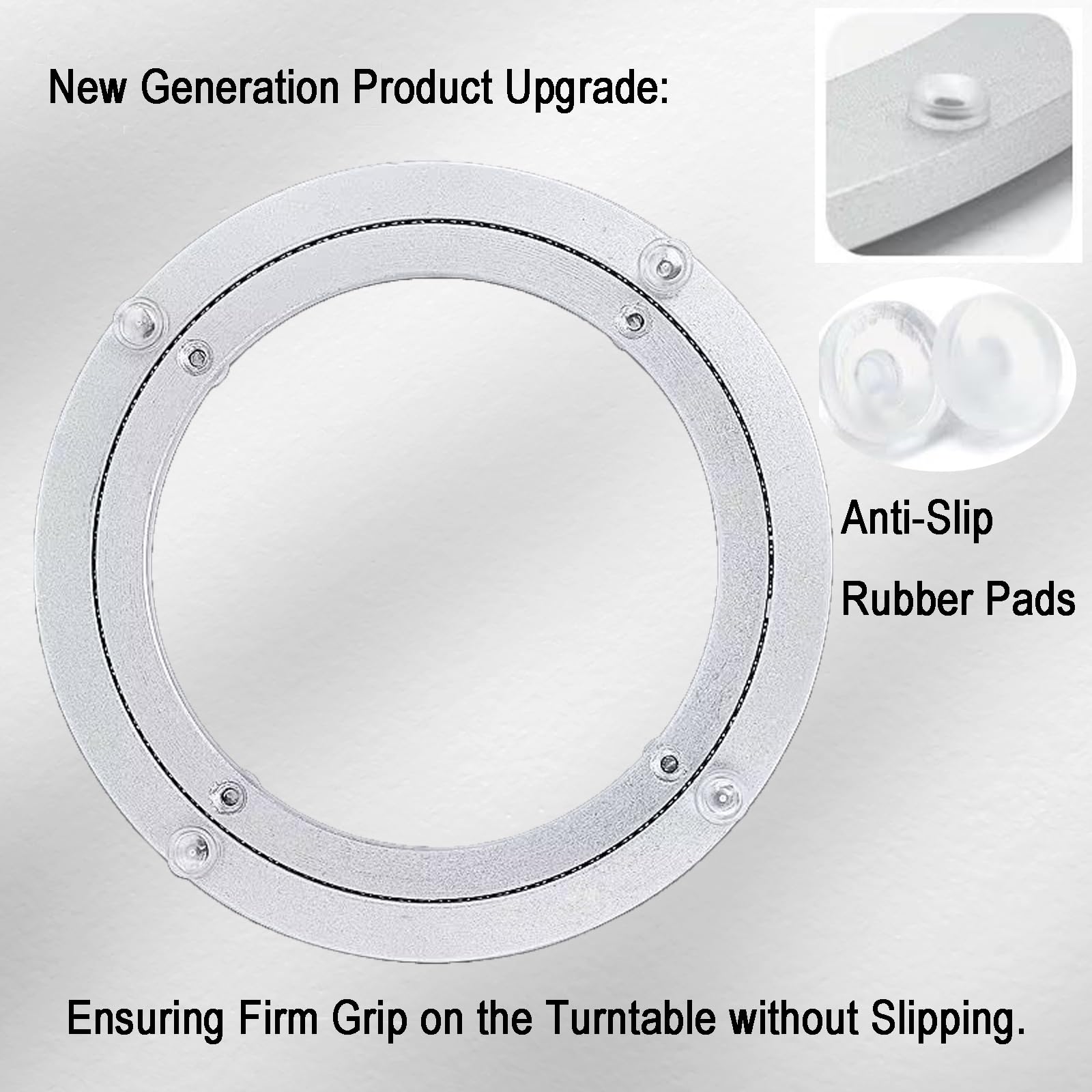 Snapklik.com : DasMarine Aluminium Lazy Susan Ring,Rotating Bearing ...