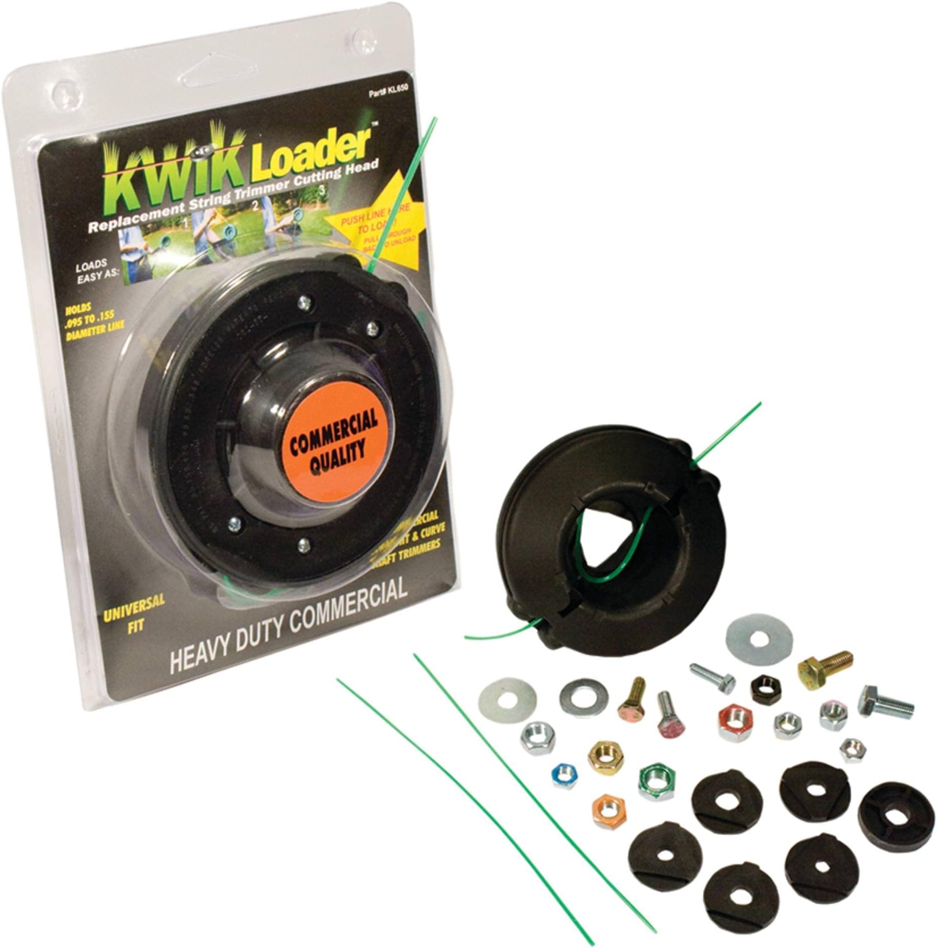 Amazon.com: Trimmer Head -Patented - USA Made String Trimmer Head Fits ...