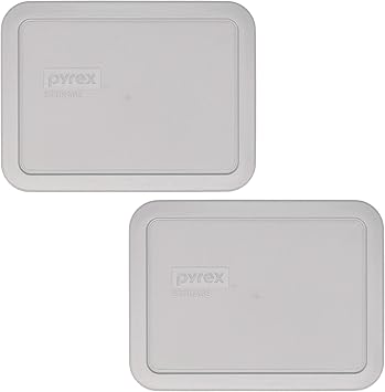 Amazon.com: Pyrex 7210-PC Jet Gray Plastic Rectangle Replacement ...