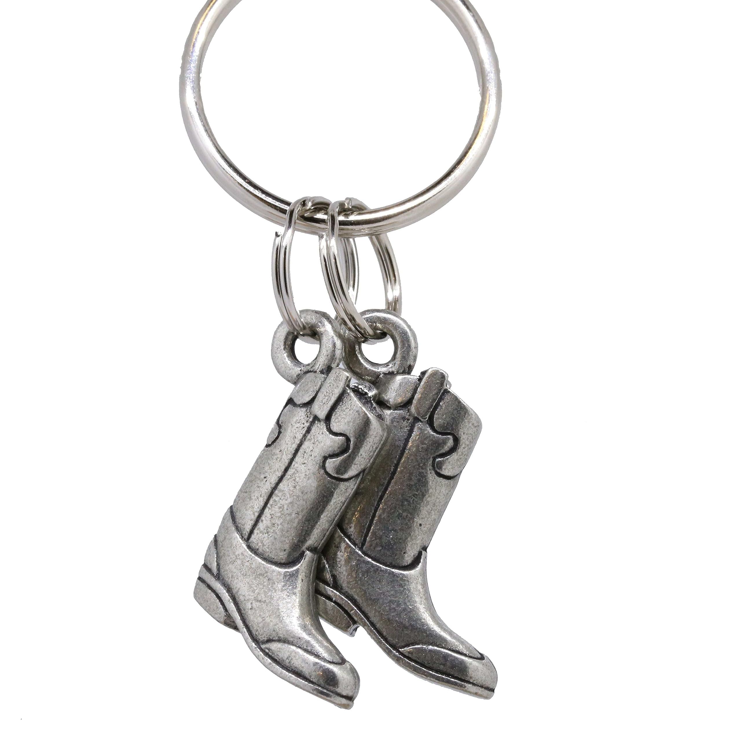 Jim Clift Design Cowboy Boot Keyring at Amazon Men’s Clothing store ...