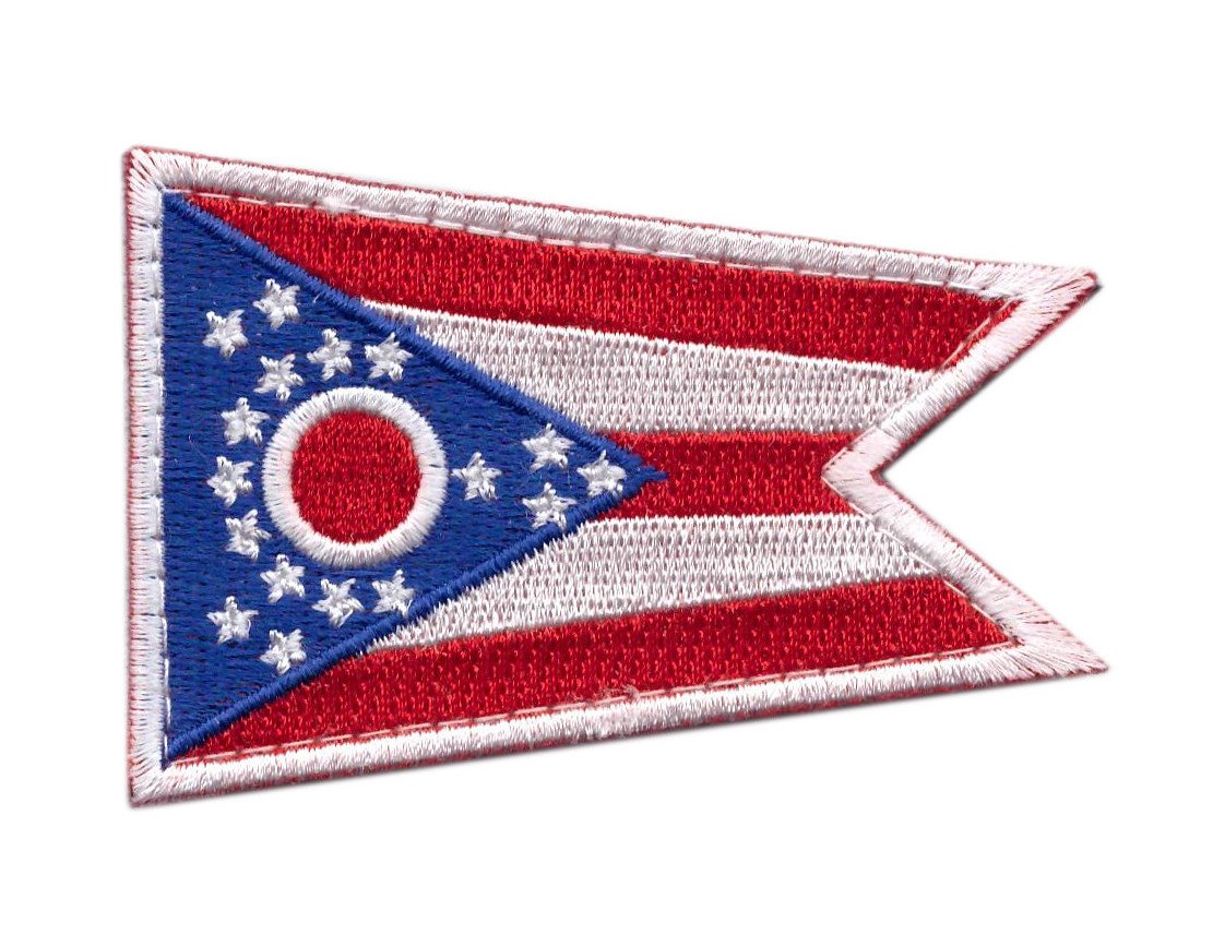 Amazon.com: Hook Original Ohio State Flag Patch OH01 : Clothing, Shoes ...