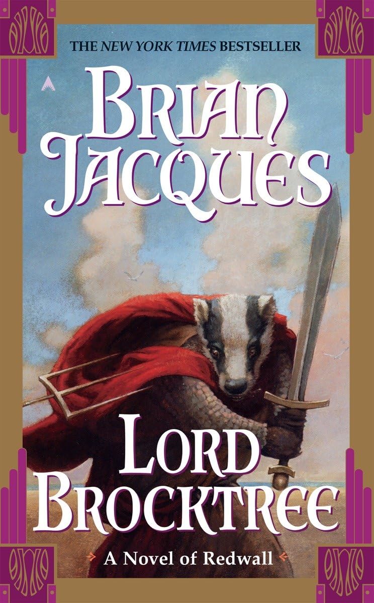 Amazon.com: Lord Brocktree: A Novel of Redwall: 9780441008728: Jacques ...
