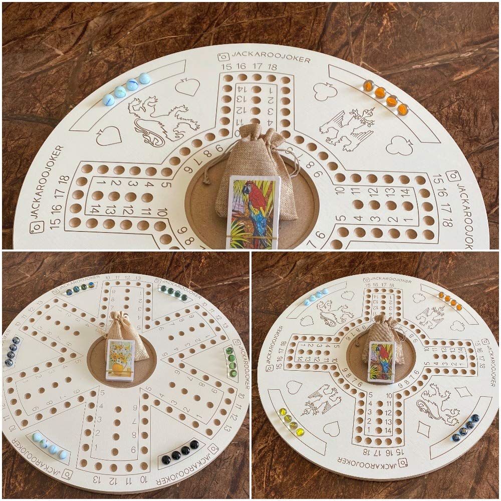 Buy Jackaroo Joker board game aggregation double side for 4 and 6 ...