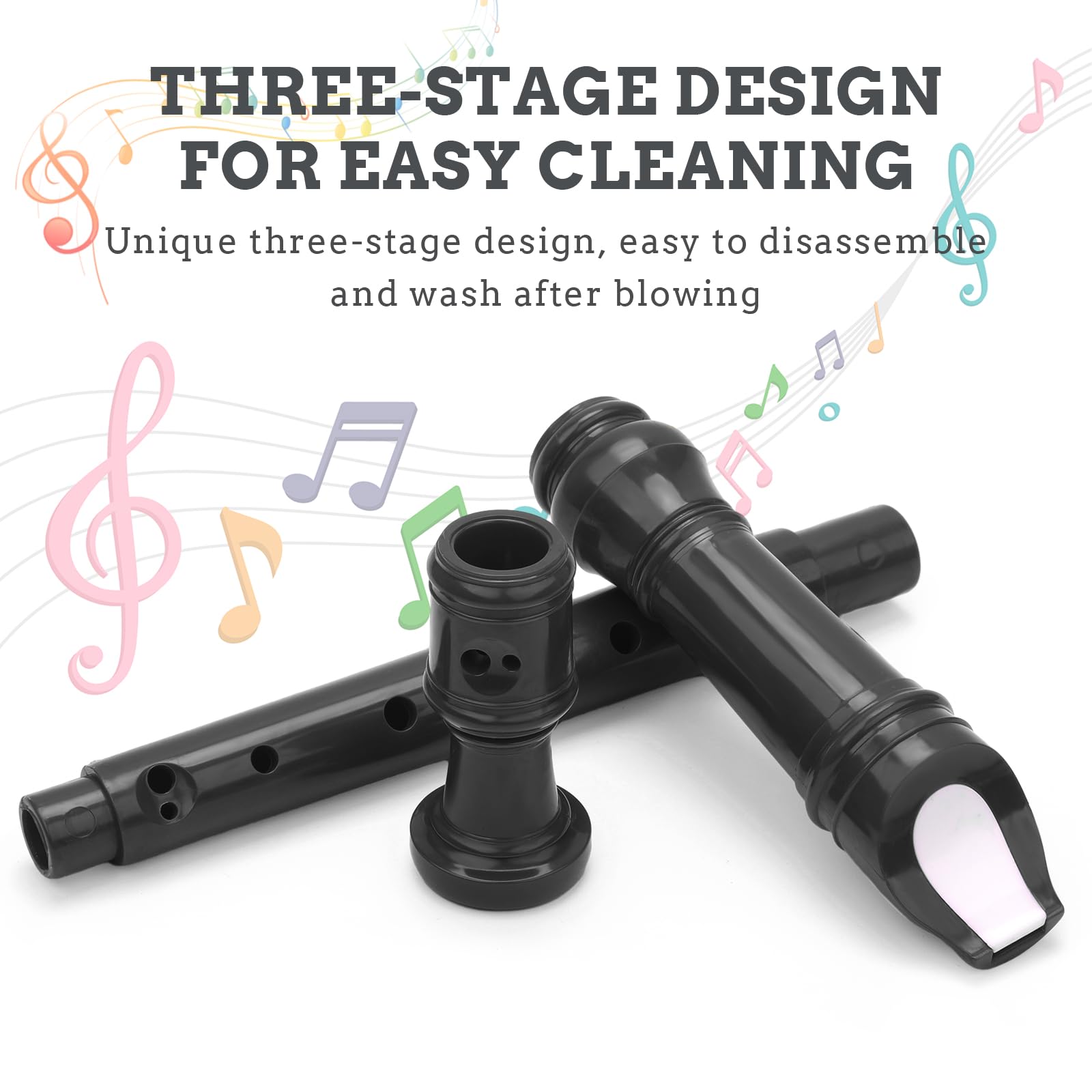 Snapklik.com : Hanaoyo Soprano Recorder Instrument German Style C Key 8 ...