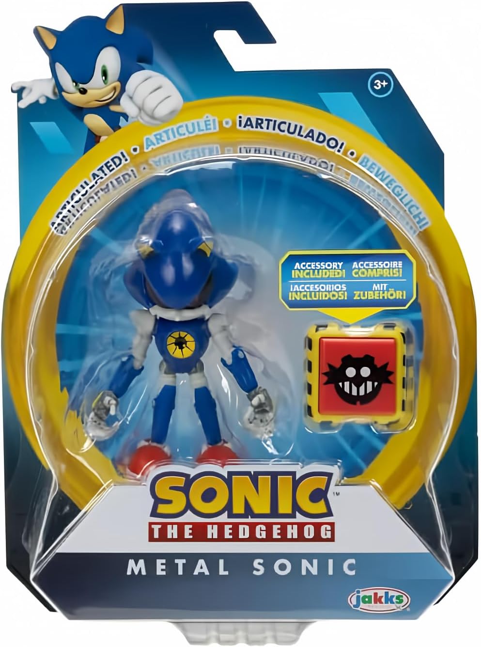 Amazon.com: Sonic The Hedgehog 4" Articulated Action Figure Collection ...