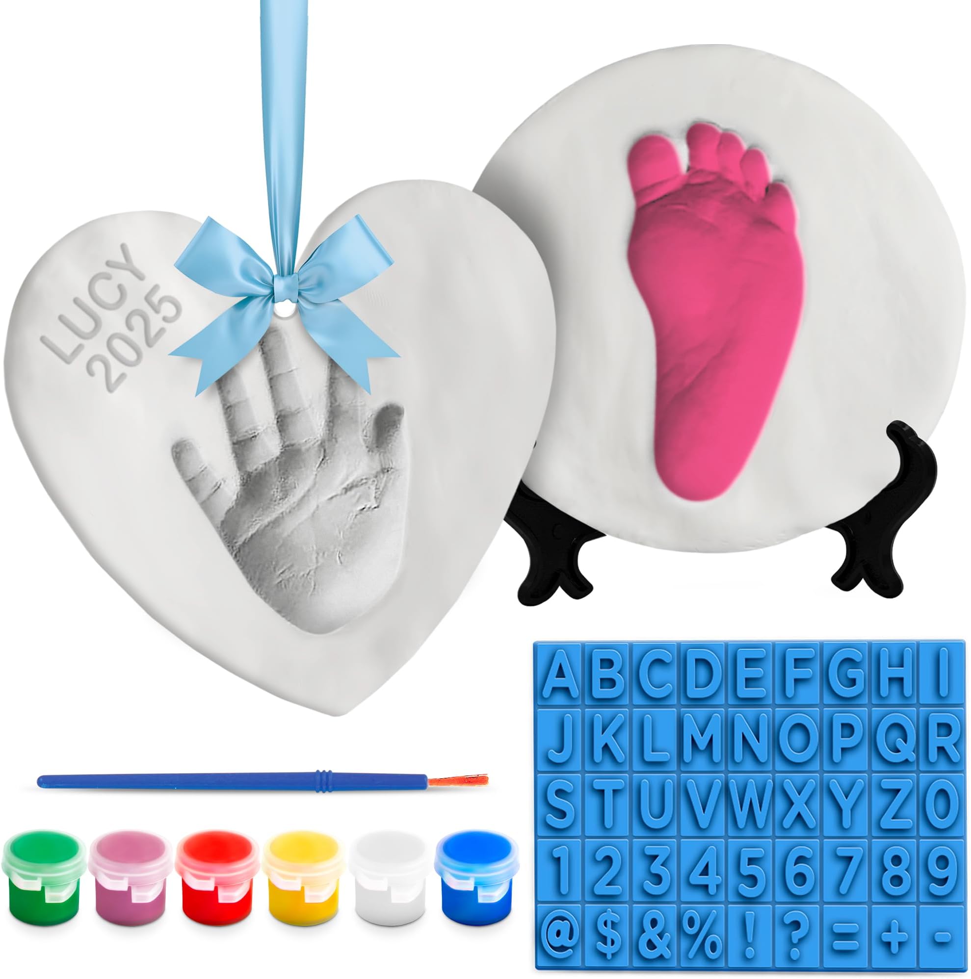 Amazon.com: Cepairng 4-Layer Family Handprint Kit with Light,New ...