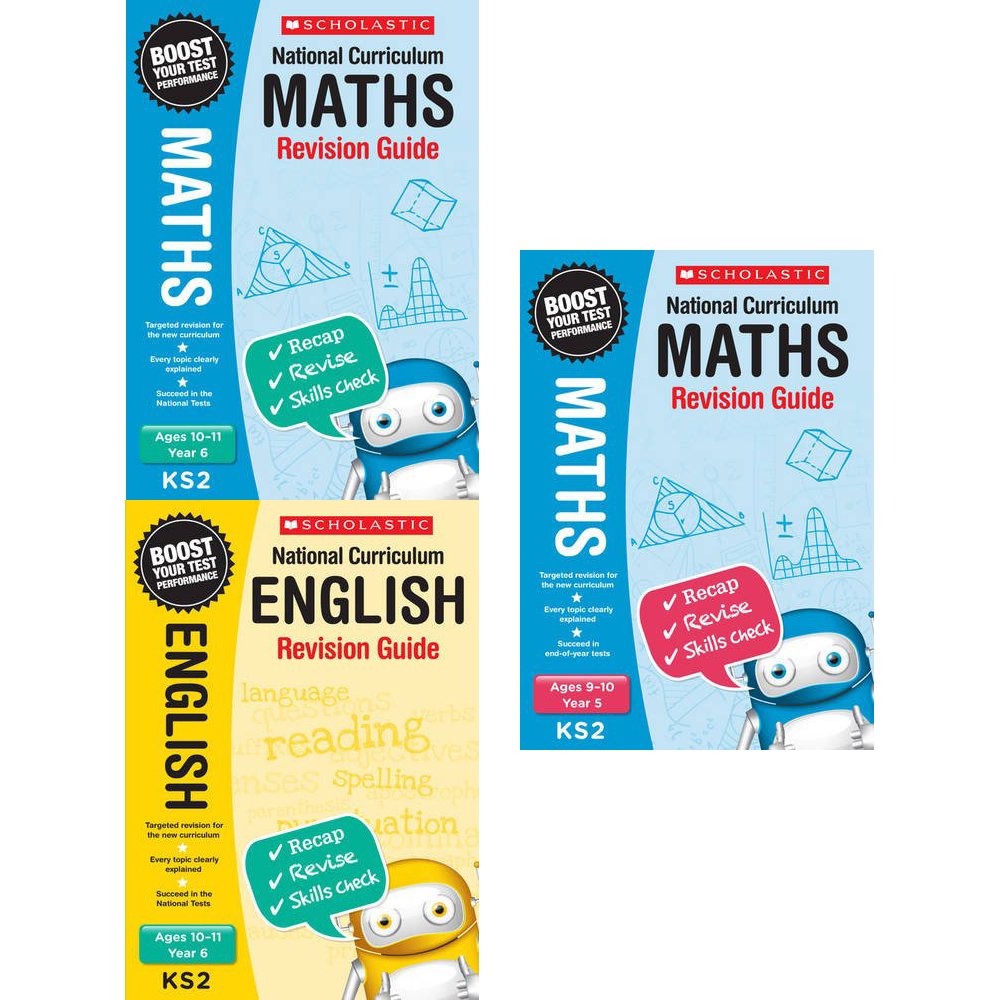 National curriculum revision year 6 and 5 english and maths revision ...