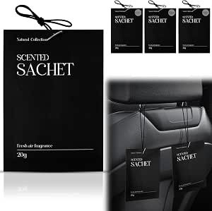 Scented Sachets for Car, Long-Lasting Natural Plant Extract Air ...