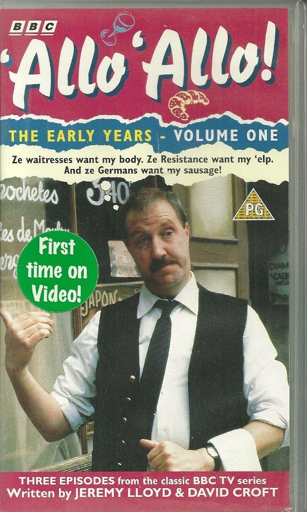 Amazon.com: 'Allo 'Allo! [VHS] : Gorden Kaye, Carmen Silvera, Vicki ...