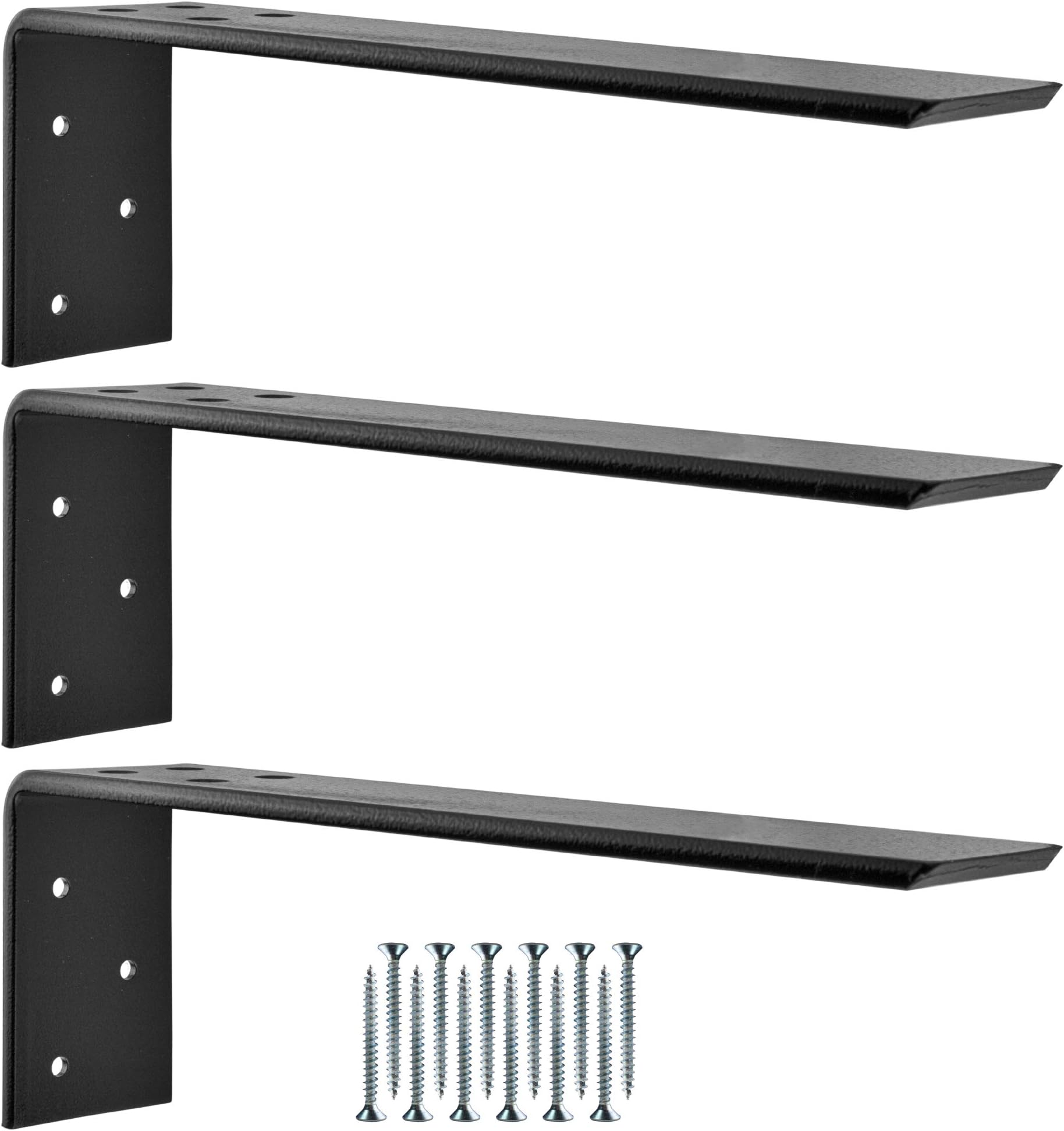 Amazon.com: 12" MAXTITE L-Shaped Counter Top Support Bracket Set of 3 ...
