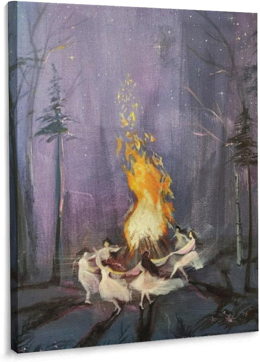 Amazon.com: Beautiful Visual Art Aesthetics Witch Dance, Forest at ...