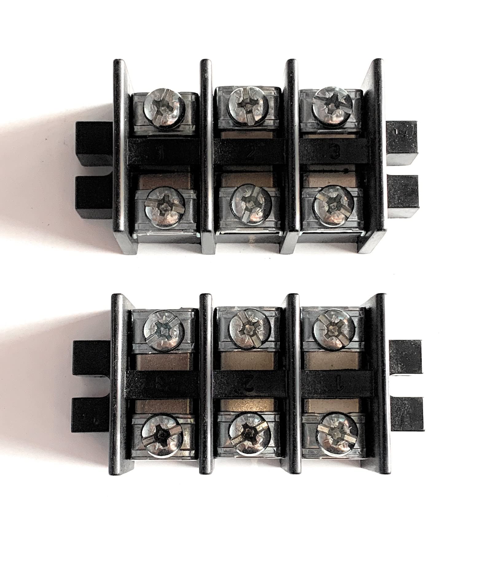 Litost® Control Panel 3 Way 40A 500V AC Bakelite Connector Strip ...