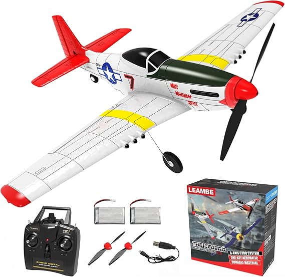 Amazon.com: LEAMBE Remote Control Aircraft Plane, RC Plane with 3 Modes ...