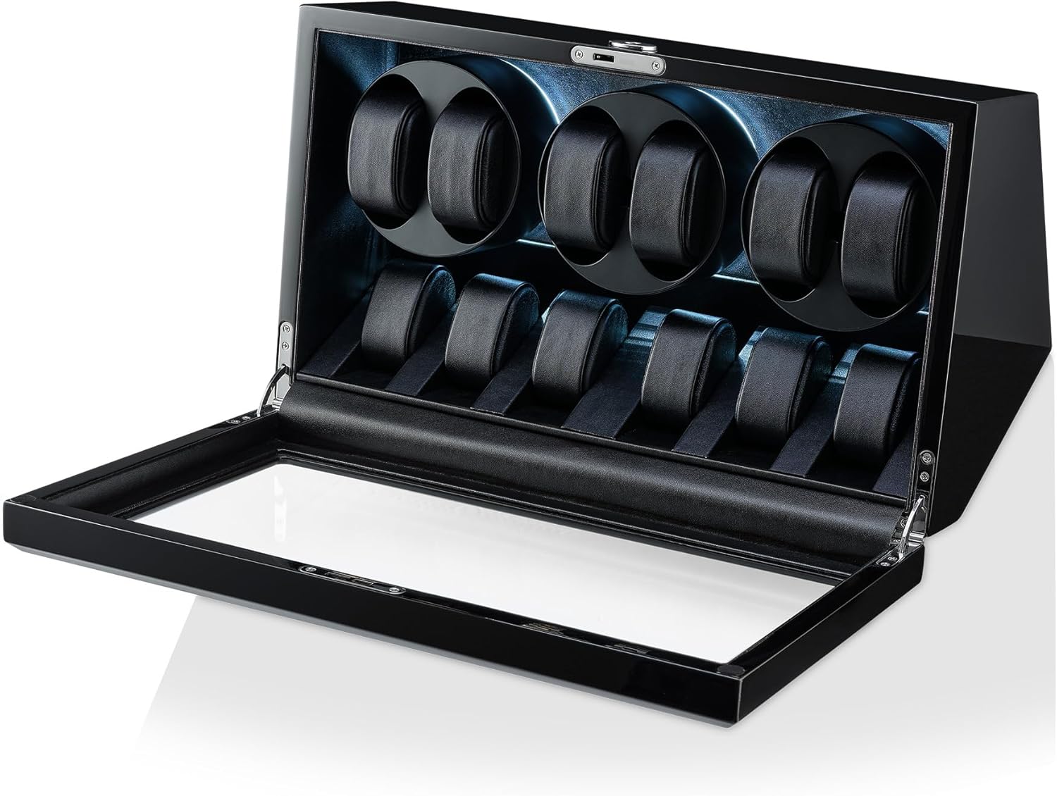 Amazon.com: TIMECUBE Watch Winder with 6 Storage Slots, LED Light and ...