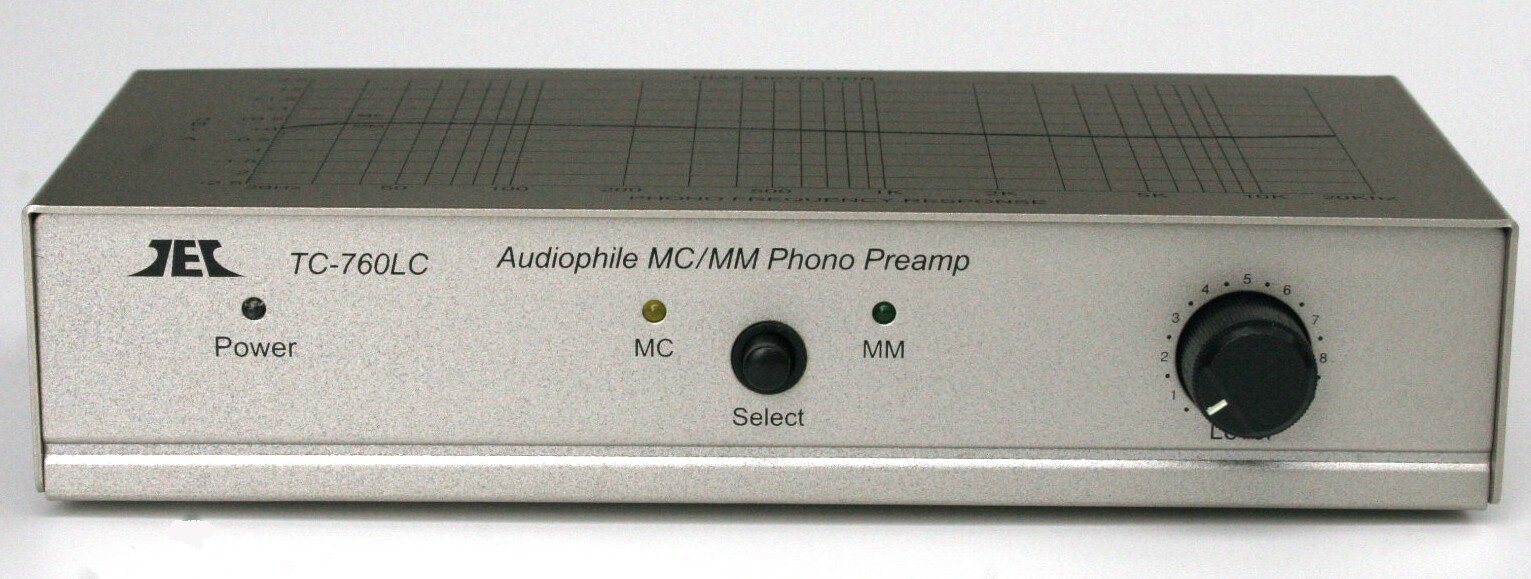 Amazon.com: TEC TC-760LC Silver MM/MC Phono Preamp w/Level Control ...