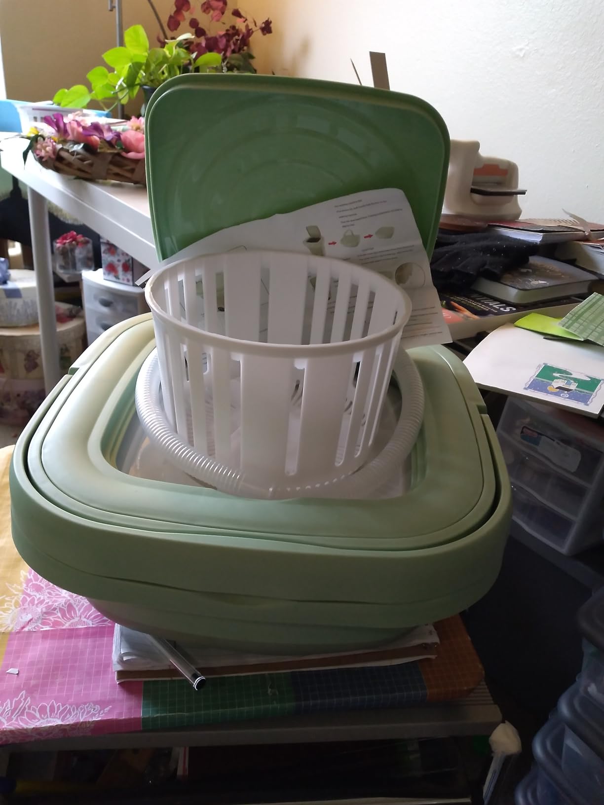 Amazon.com: 8L Portable Washing Machine, Foldable Mini Small Washing ...