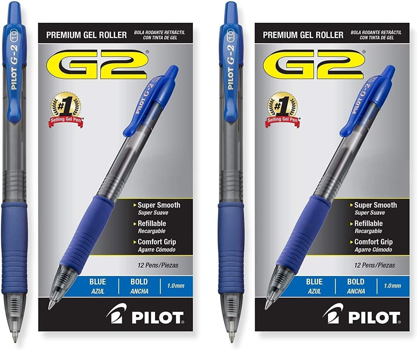 Amazon.com: Pilot, G2 Premium Gel Roller Pens, Bold Point 1 mm, Pack of ...