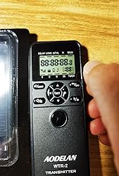 Amazon.com : AODELAN Camera Wireless Shutter Release Timer Remote Control for Canon EOS R, ROS ...