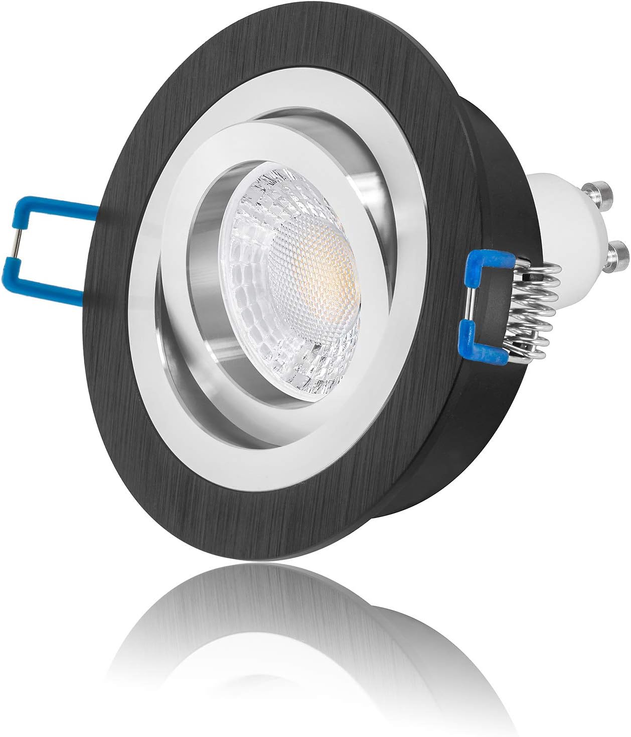 Recessed LED Spotlight Set of Ledox – Dimmable with Chassis 230 V 6 ...
