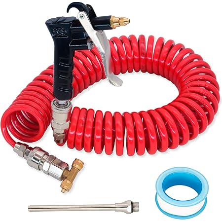 Amazon.com: Truck Cab Air Seat Blow Gun Kit, Heavy Duty Truck Air Blow ...