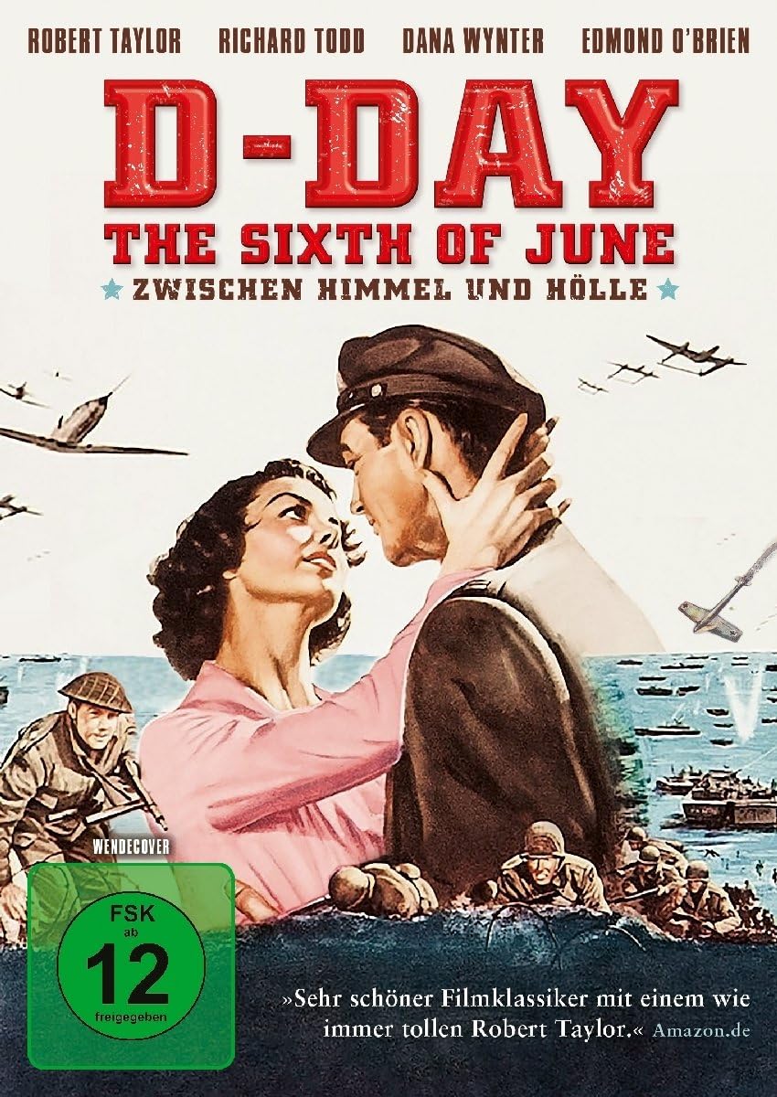 D-DAY-THE SIXTH OF JUNE - MOVI [DVD] [1956]: Amazon.co.uk: Taylor ...