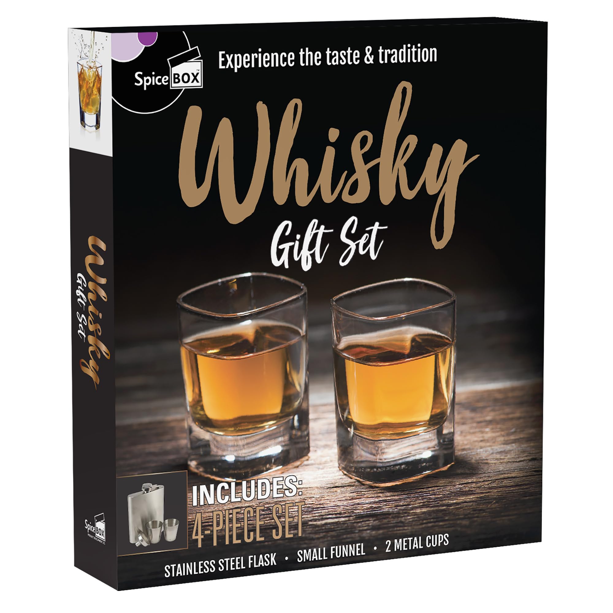 Amazon.com: Gift Box SpiceBox Whisky Experience Set - Indulge in The ...
