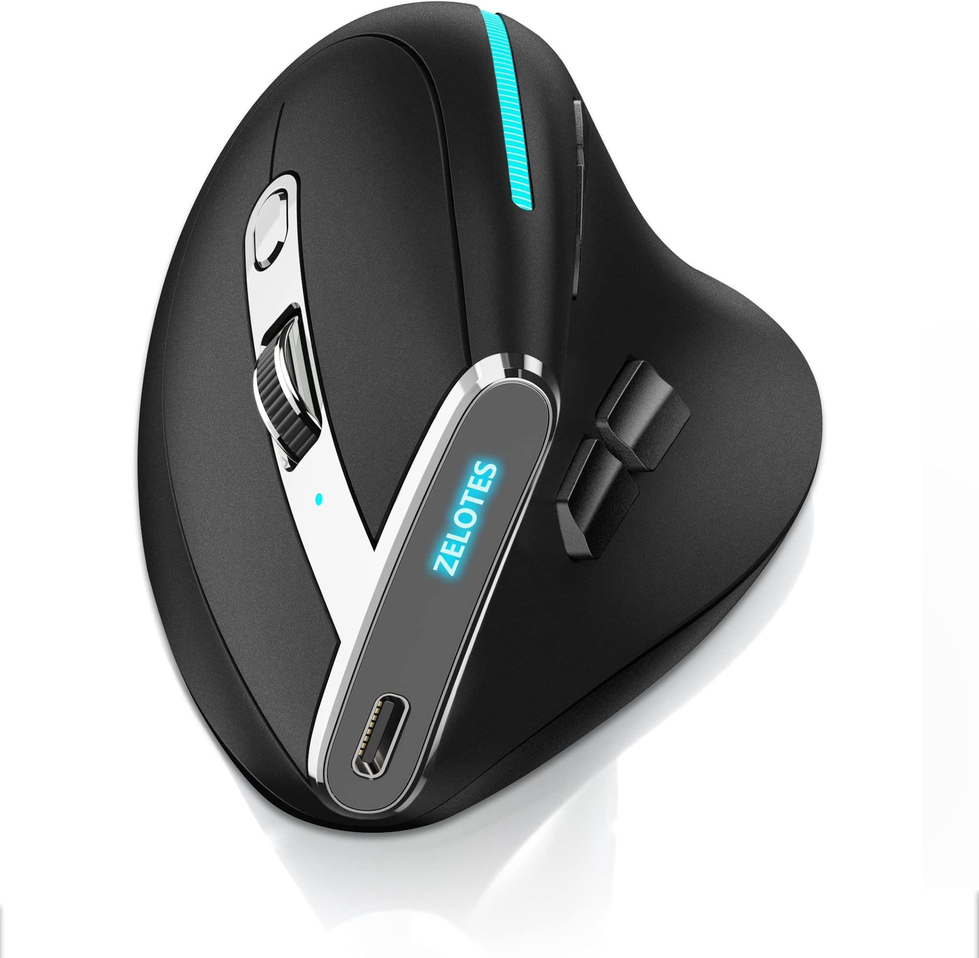 Amazon.com: TRELC Wireless Mouse Tri-Mode for 3 Devices (BT 5.0/3.0+2 ...