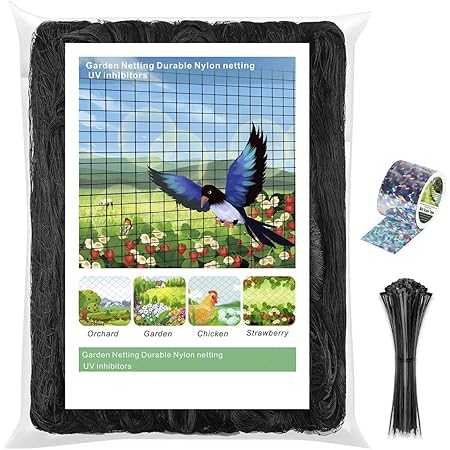 Amazon.com : Bird B Gone Garden Bird Netting 3/4 in. Mesh - 14 ft x 100 ...