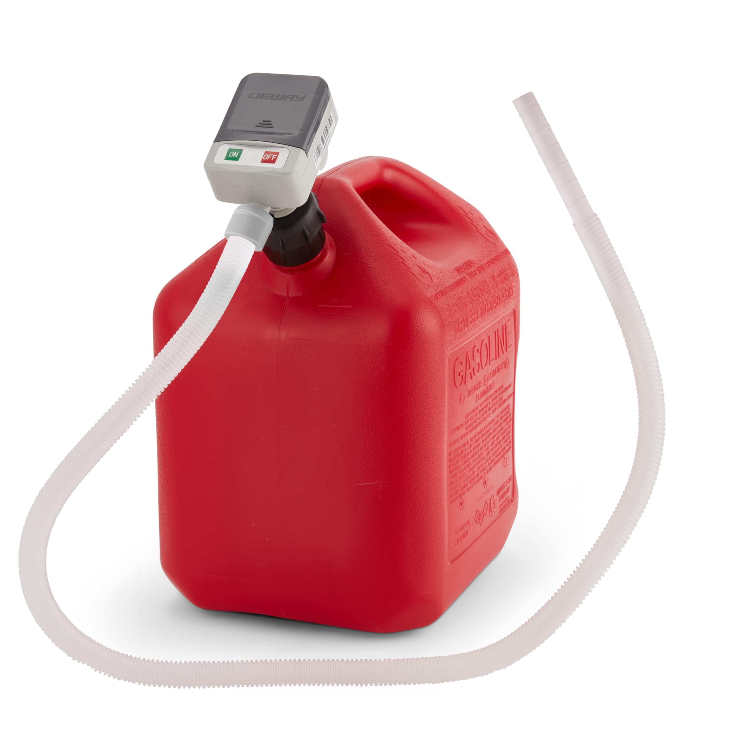 Amazon.com: DeWay Fuel Transfer Pump for Gas Can with Basic Clip-On ...