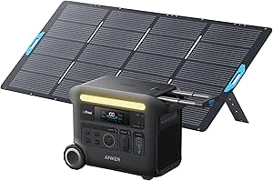 Anker SOLIX F2600 Generador solar, central de energía portátil de 2560 ...