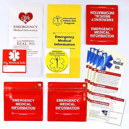 Amazon.com: StoreSMART - Emergency Medical Information Variety Pack ...