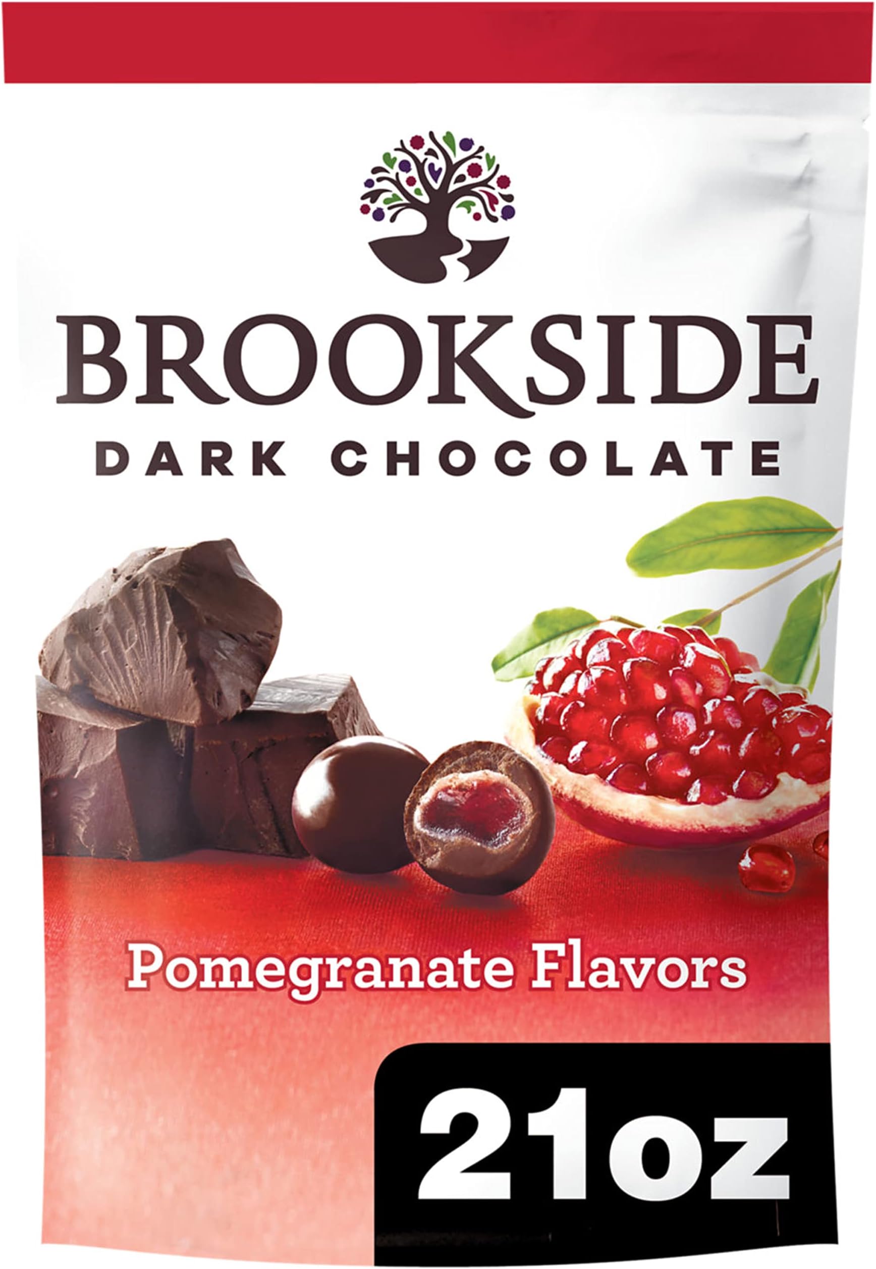 Amazon.com : BROOKSIDE Dark Chocolate and Pomegranate Flavored Snacking ...