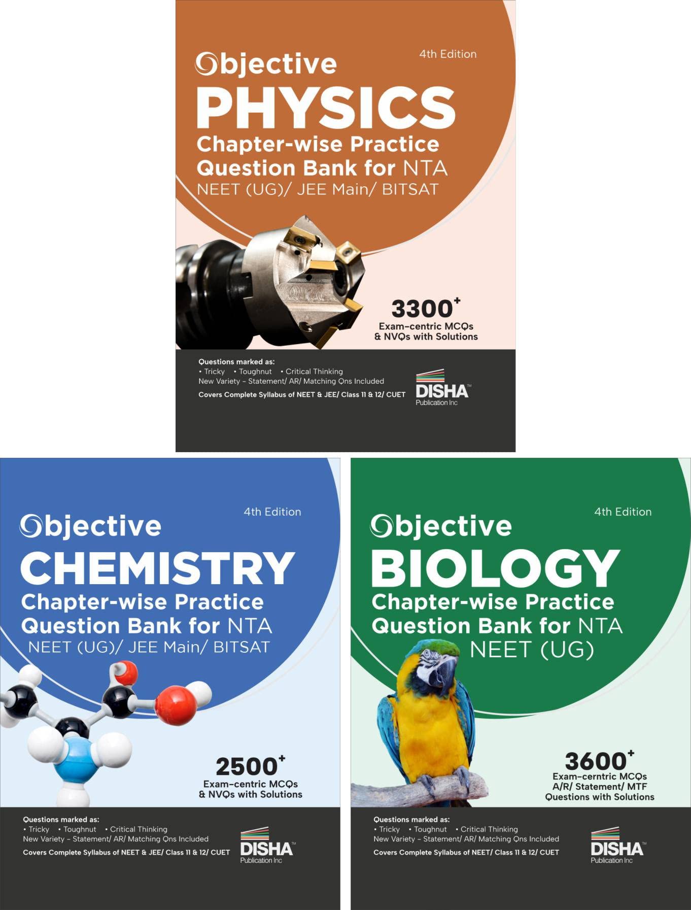 Buy Objective Physics, Chemistry & Biology Chapter-wise Practice ...