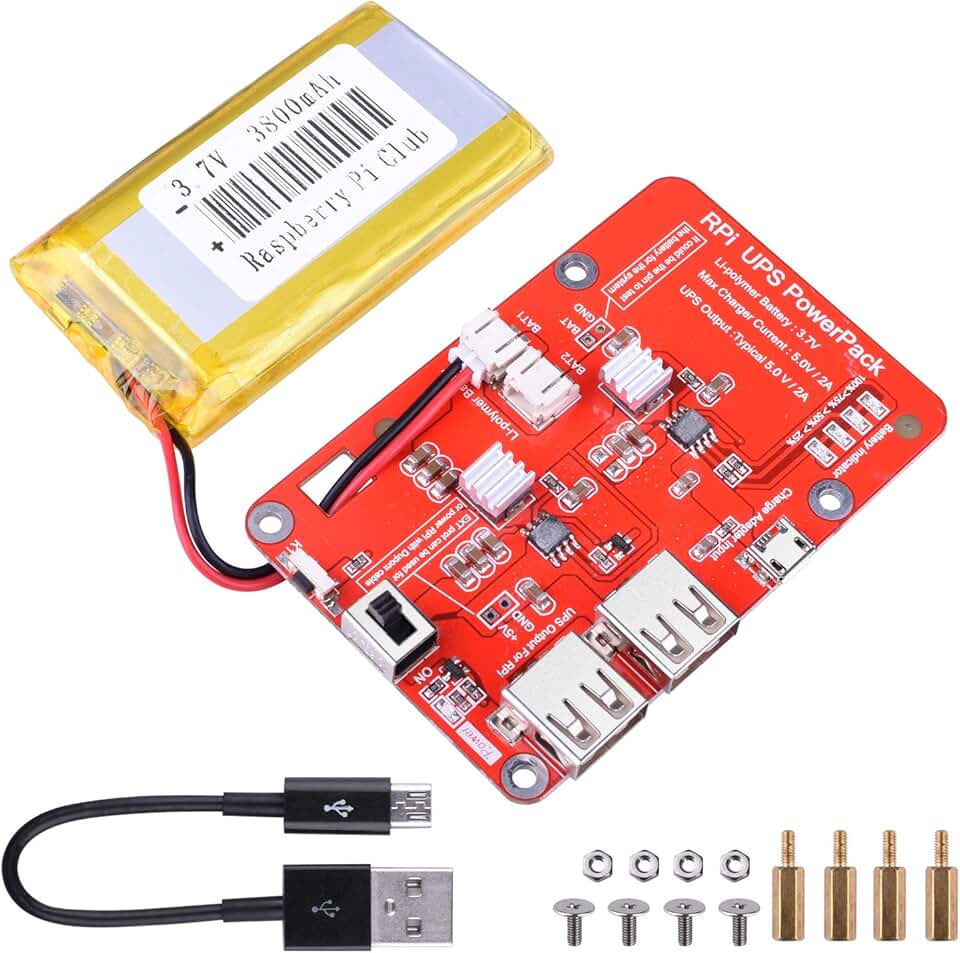 Amazon.es: bateria raspberry pi 3