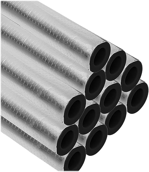 Pipe Insulation Foam Tube Heat Insulated Pipe, ID 22mm-114mm Thick 20mm ...