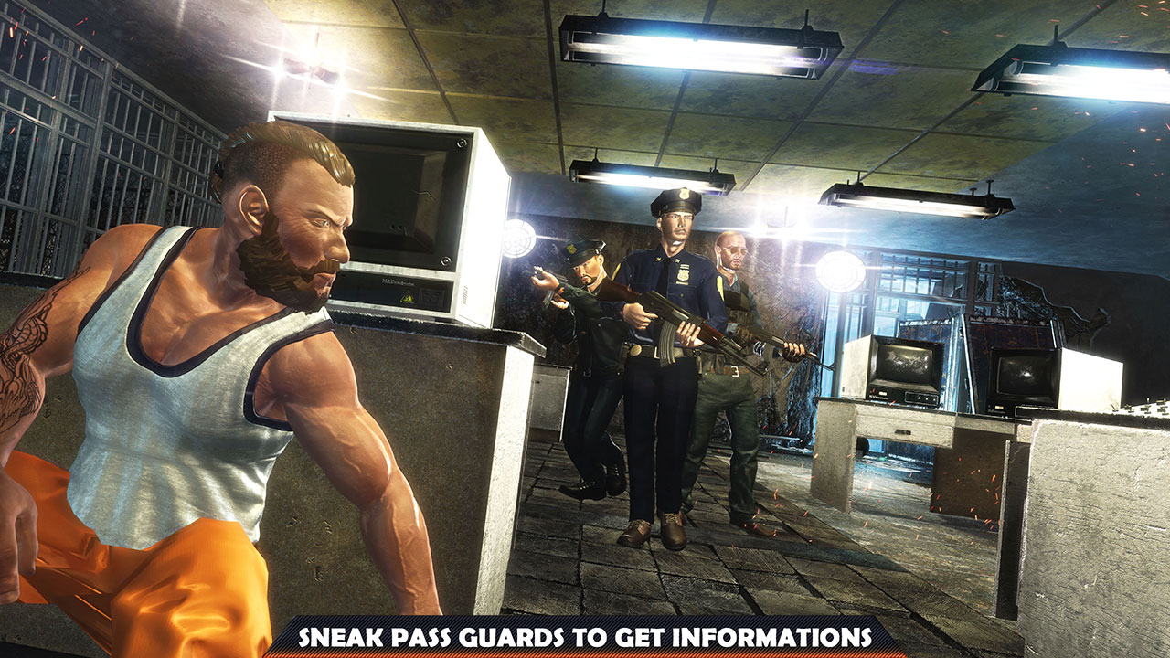 Crime City Hard Time Prison Gang Fight 3D : Alcatraz Prison Escape ...