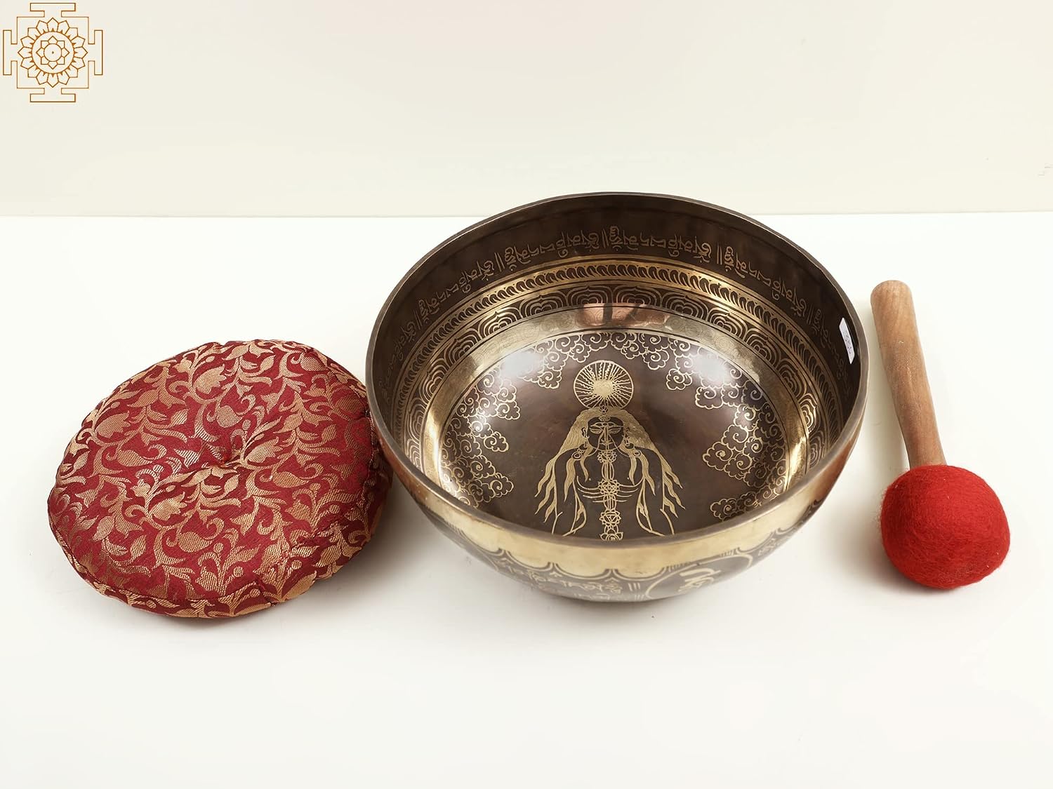 Amazon.com: Exotic India 10" Singing Bowl with the Image of Lord Shiva ...