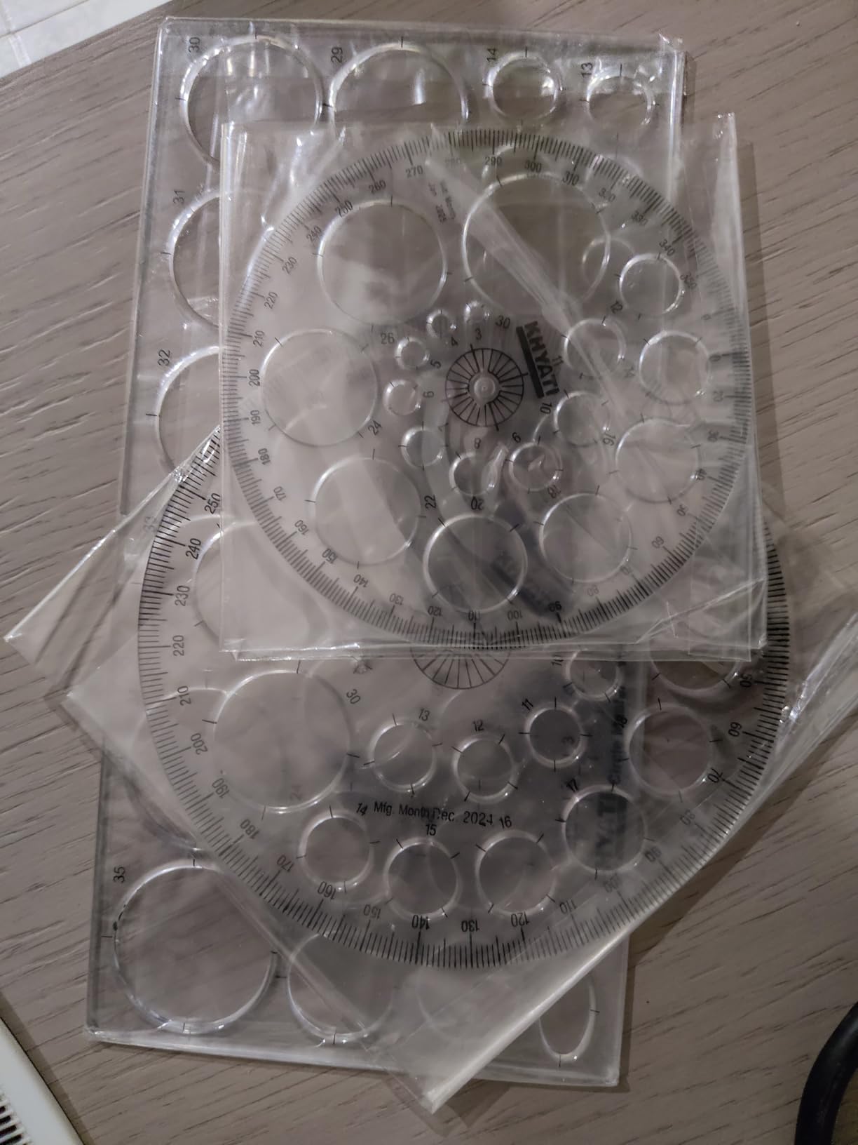 Dream Xplore Geometry Pro Circle Big (25 Circles),Pro Circle Small (16 Circles),Circle Master ...