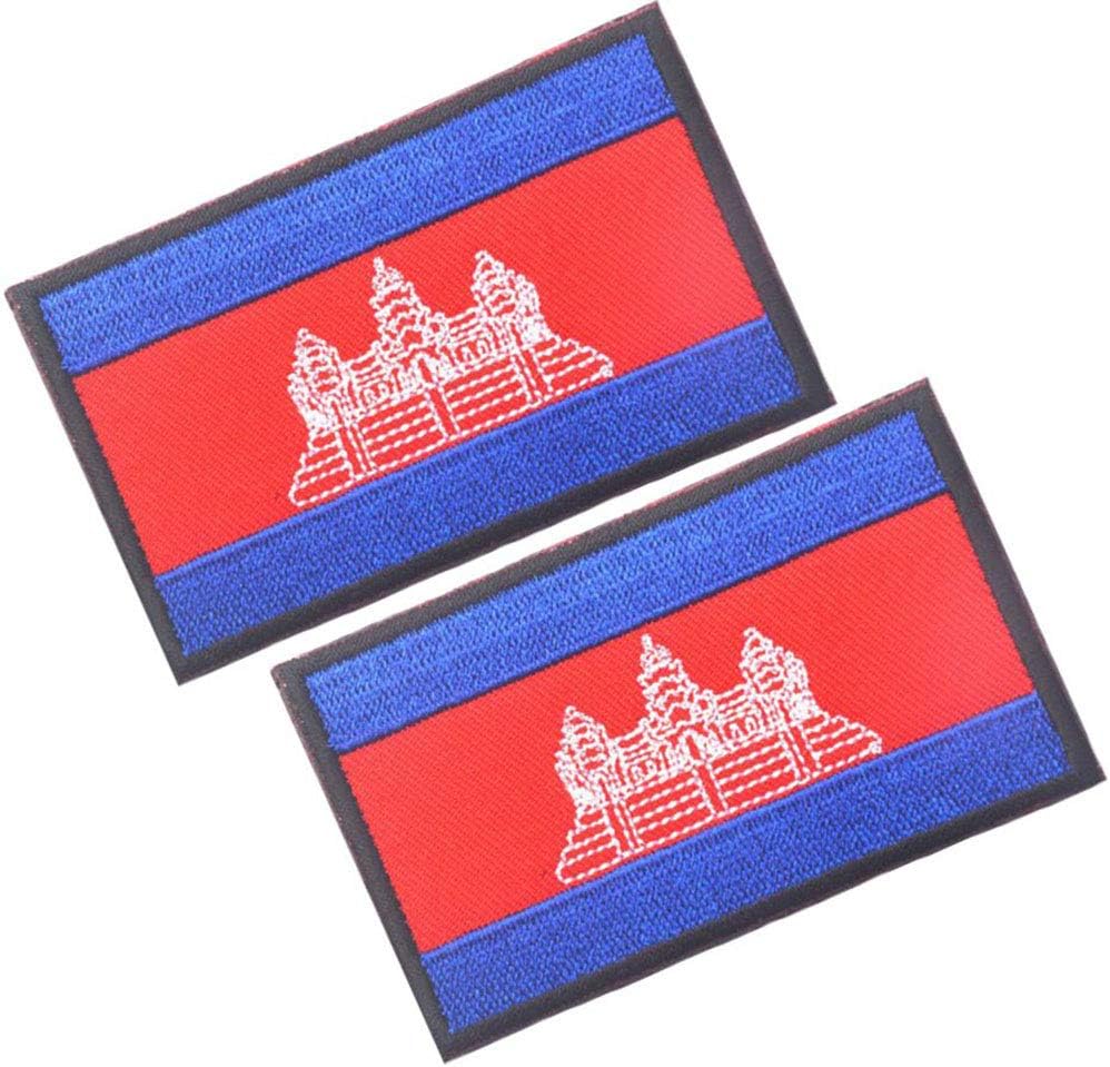 Amazon.com: HFDA 2 Piece Different Country Flags Patch - Tactical Combat Military Hook and Loop ...