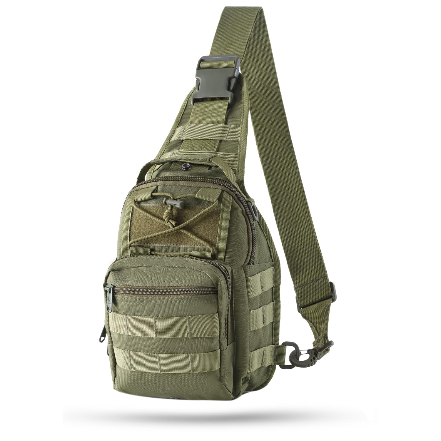Sling Bag for Men – Military Olive Crossbody Bag – 900D Oxford ...